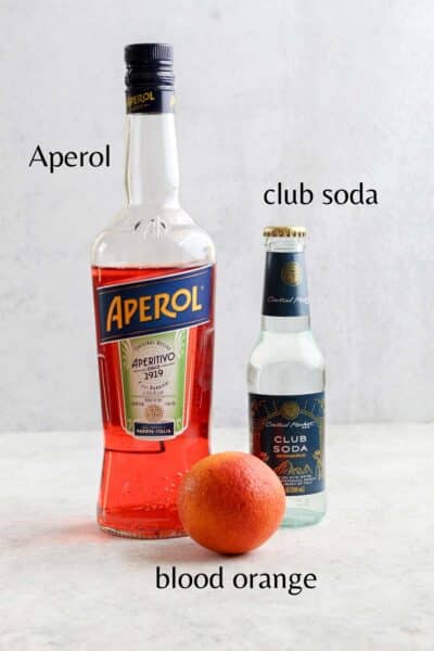 Easy Aperol Soda (A Lighter Twist on an Aperol Spritz) - Kaleena's Kitchen