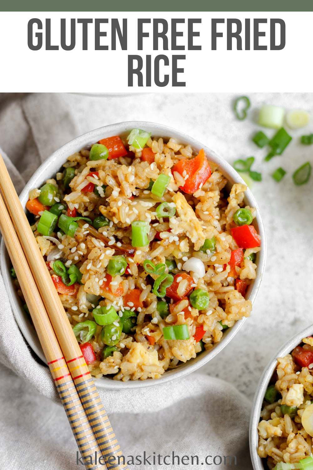 Easy Gluten Free Fried Rice - Kaleena's Kitchen